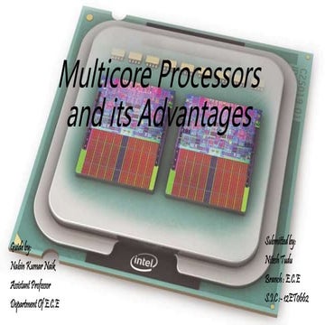 Multicore Processor Technology