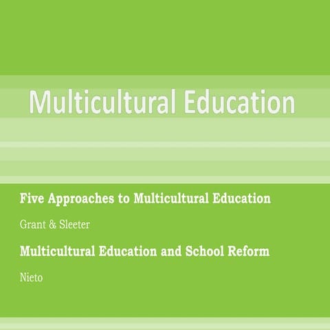 Multicultural Education | PPT