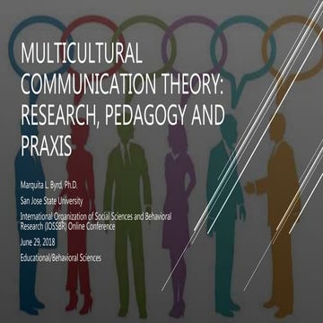Multicultural communication theory_pptx | PPTX
