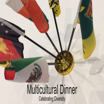 Multicultural dinner experience | PPT