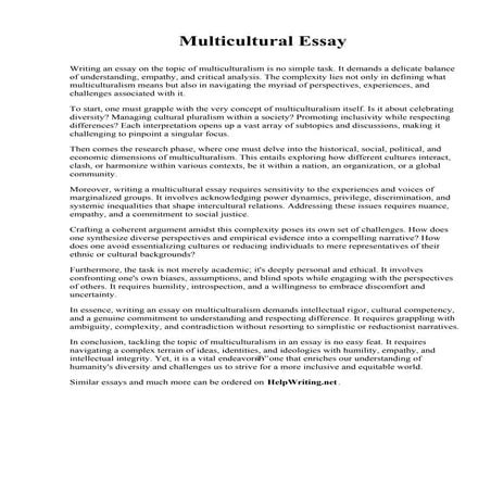 Multicultural Essay.pdf
