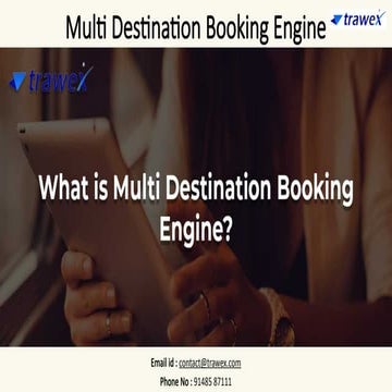 Multi Destination Booking Engine | Booking Engine Features | PPTX