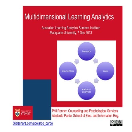 Multidimensional Learning Analytics | PPT