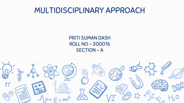 Multidisciplinary | PPTX