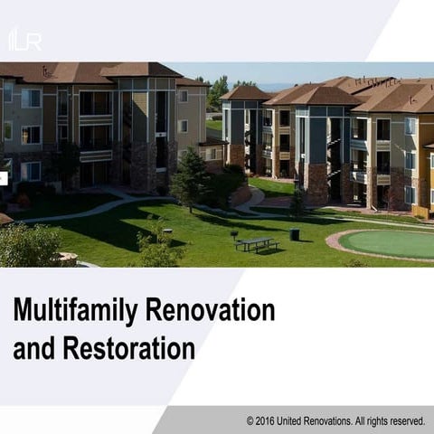 Multifamily renovation and restoration | PPT
