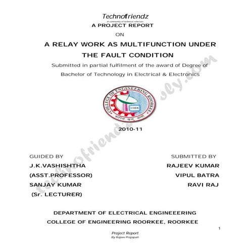 Multifunctional Relay Based On Microcontroller Pdf Computing