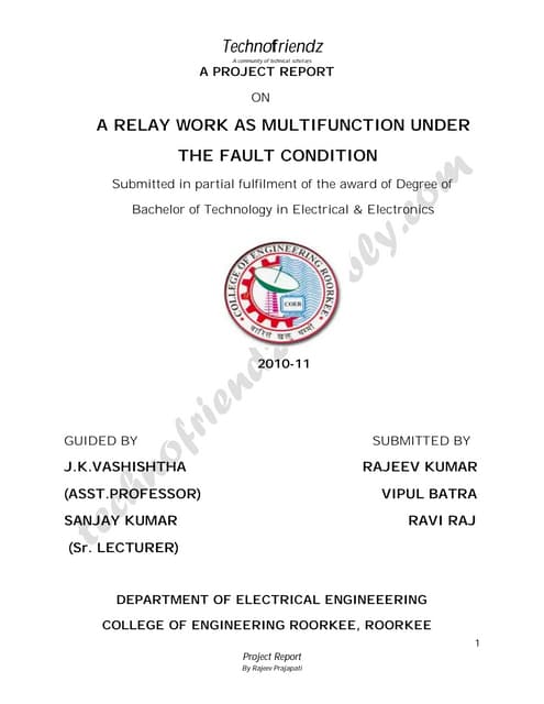 Multifunctional Relay Based On Microcontroller Pdf Computing