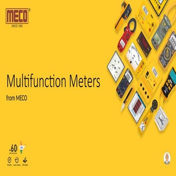 Buy MECO Multifunction Meters – High Accuracy & Performance.pptx