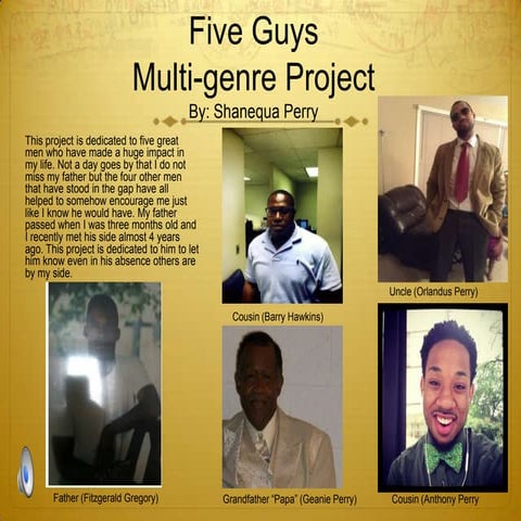Multigenre project | PPTX