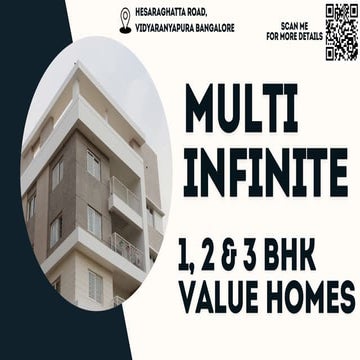 Multi Infinite | Value Homes near Vidyaranyapura, Bangalore | PDF