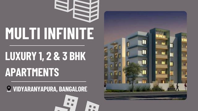 Multi Infinite - Luxury 1, 2 & 3 BHK Apartments on Hesaraghatta Road ...