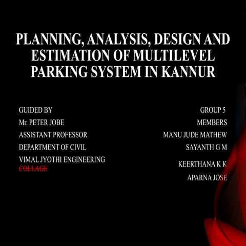 Multilevel Car Parking Project slide.pptx