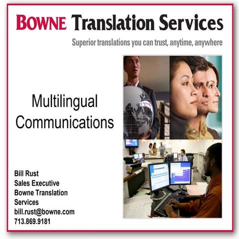 Multilingual Communications | PPT