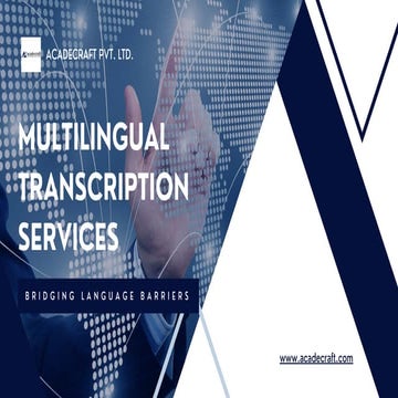 Multilingual Transcription Services - PPT.pdf