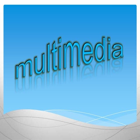 que es la multimedia según autores y tipos de multimedia | PDF