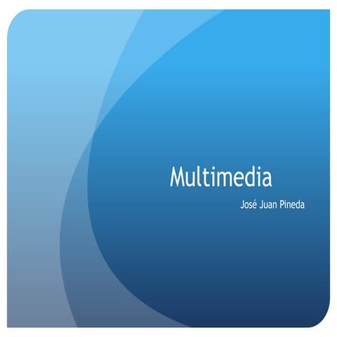 Presentación De Los Elementos De La Multimedia | PPTX