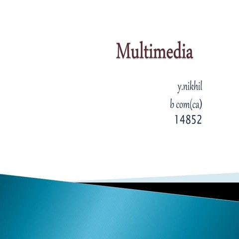 Multimedia | PPT