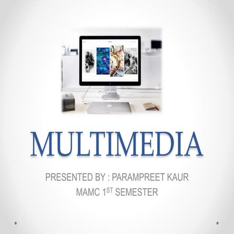 Multimedia | PPTX | Internet for Beginners | Internet