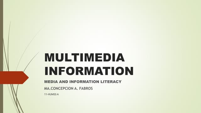 text media information | PPTX