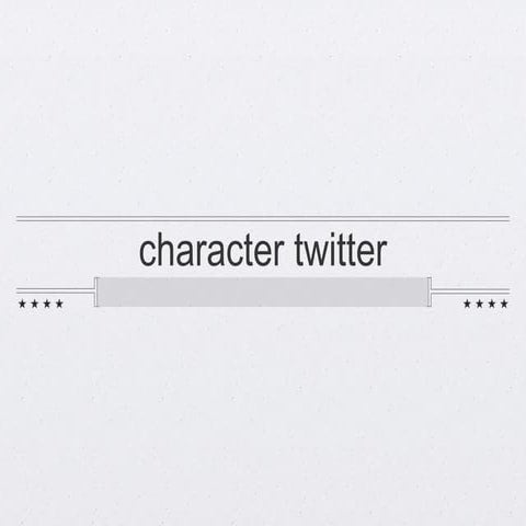 Character Twitter Assignment | PPT