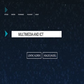 MULTIMEDIA AND ICT.pptx POWERPOINT PRESENTATION | PPTX