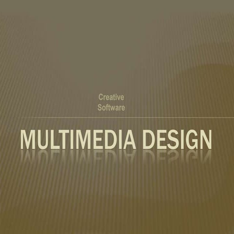 Multimedia design | PPT