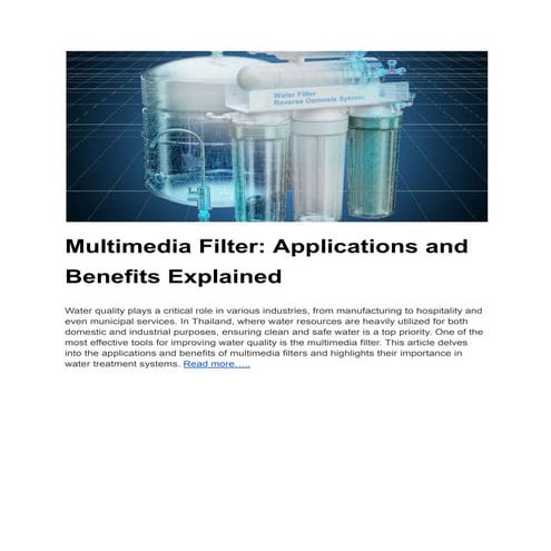 Multimedia Filter_ Applications and Benefits Explained.pdf