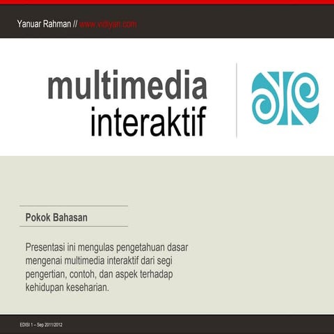 Multimedia Interaktif | PPS
