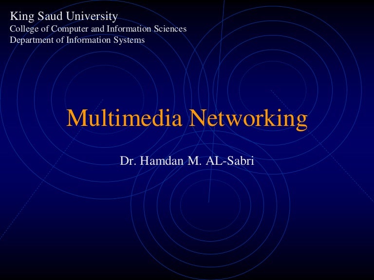 Multimedia networking