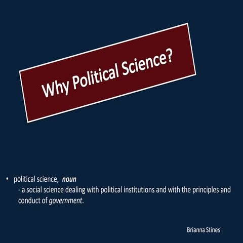 Political Science Matters | PPT