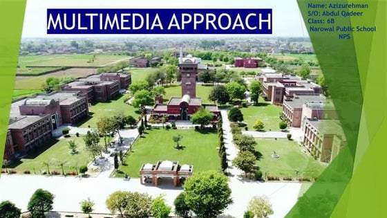 Multimedia approach | PDF | Education
