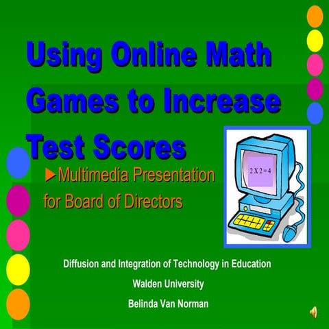 Multimedia presentation | PPT | Educational Video Games | Video Game Genres