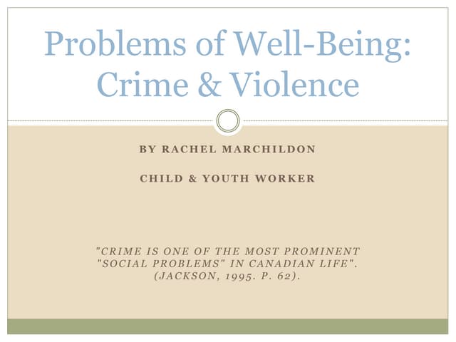 Prevention of Crime | PPT