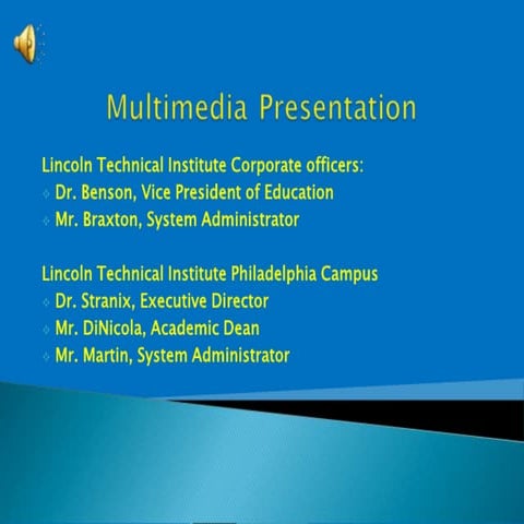Multimedia presentation Week 11 Slideshare | PDF