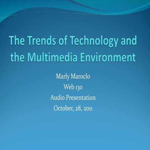 Multimedia prestentationweb130 | PPT