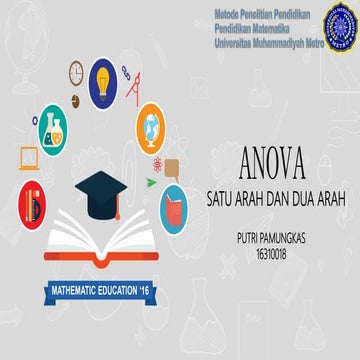 ANOVA SATU ARAH DAN ANOVA DUA ARAH | PPTX