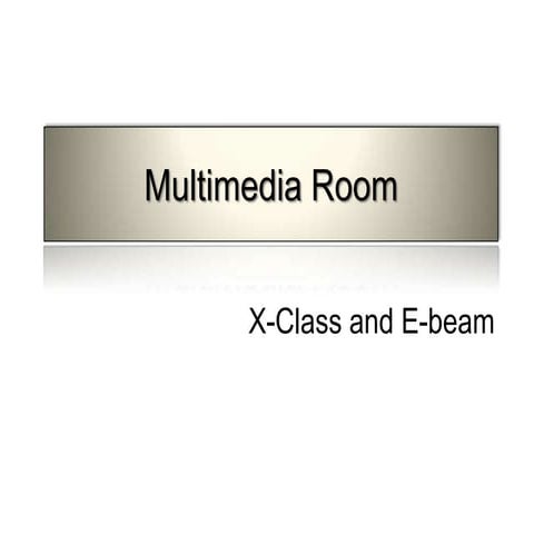 Multimedia room presentation2 | PPTX