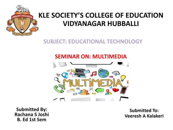 Multimedia and ICT | PPT