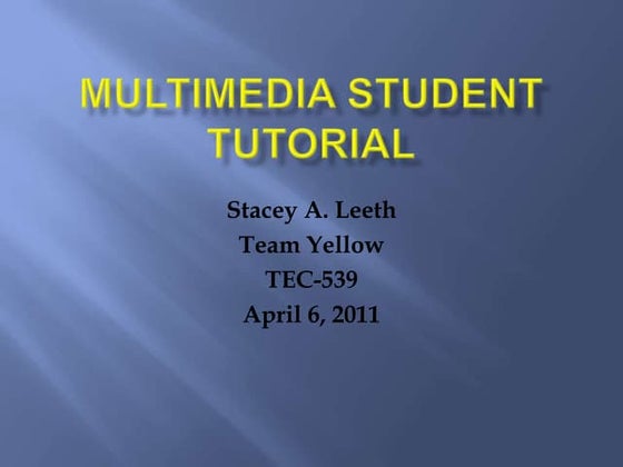Multimedia Student Tutorial Exponents | PPT