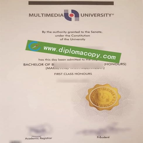 Multimedia University diploma, buy fake degree | PDF