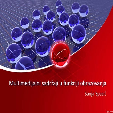 Multimedija 1 | PPTX