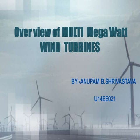 Wind Energy Conversion System and its components and types.pptx