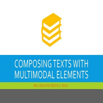 multimodal elements.pptx0000000000000000 | PPTX