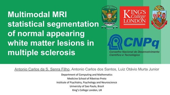 A Survey On Identification Of Multiple Sclerosis Lesions From Brain MRI | PDF