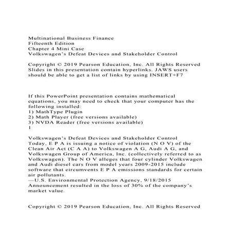 Multinational Business FinanceFifteenth EditionChapter 4 Min.docx
