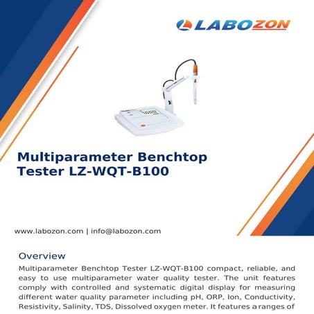 Multiparameter-Benchtop-Tester | PDF