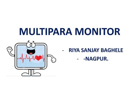 Patient monitoring system | PPTX
