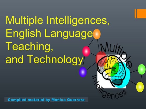 Theory of multiple intelligences | PPT | Educational Assessment | Education