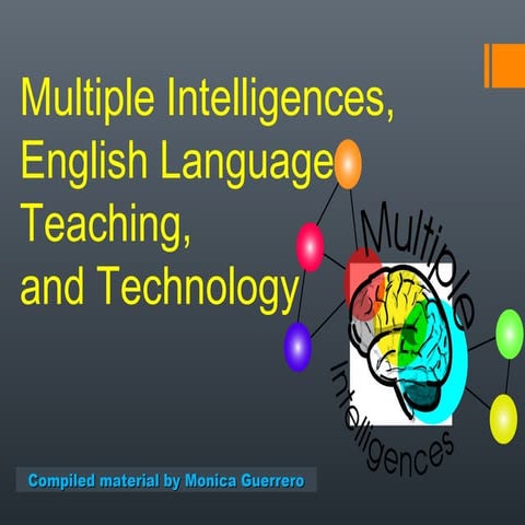 Multiple intelligence and English Language Teaching | PPT