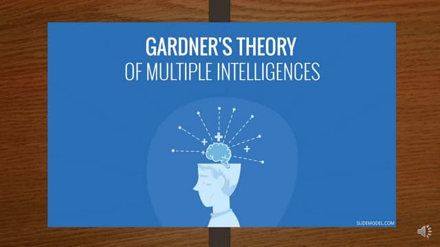 Theory of multiple intelligences by Howard gardner | PPTX